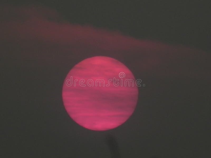 Bright Sun. Sun Set Dawn Sun Unusual Rays from the Sun Stock Image ...