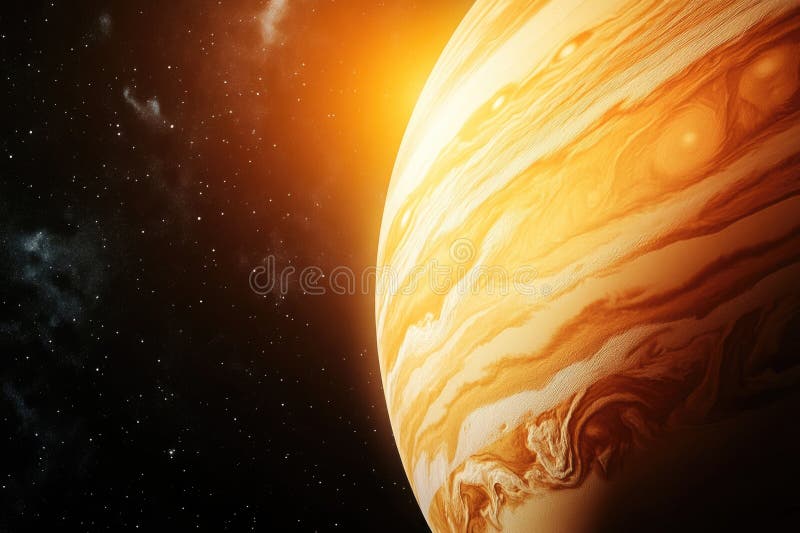 A Bright Sun Shining on the Surface of a Planet, Perfect for Use in ...