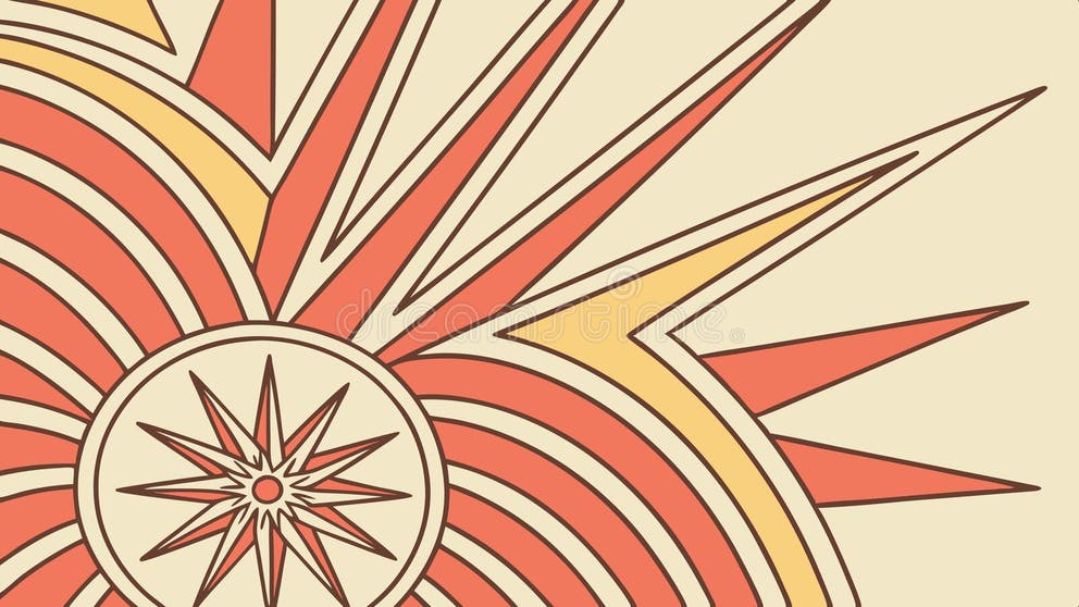 Sunburst Orange Rays Pattern Stock Illustrations – 4,252 Sunburst ...