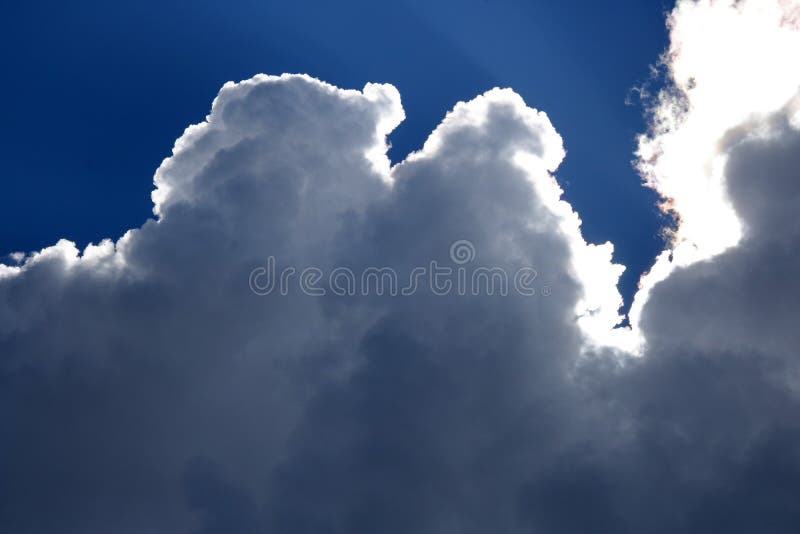 TRANSLUCENT EDGED CLOUDS stock photo. Image of colour - 104480366