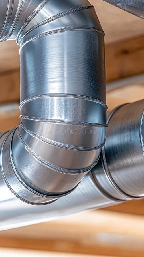 Bright Sunlight Illuminates a Fan-shaped Air Vent Set in the Ceiling of ...