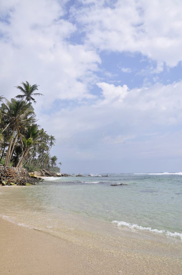 A Bright Sunny Day at the Beach Stock Image - Image of natural ...