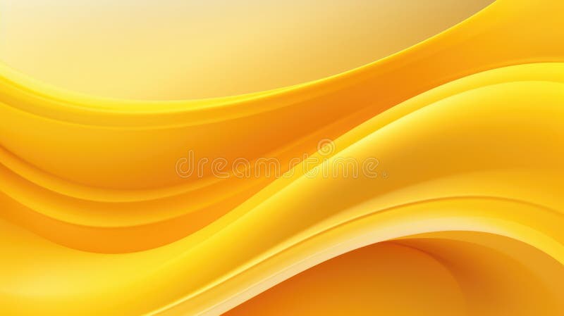 Bright Sunny Yellow Dynamic Abstract Background. Modern Color Stock ...