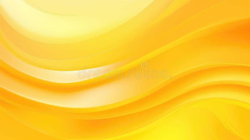 Bright Sunny Yellow Dynamic Abstract Background. Modern Color Stock ...