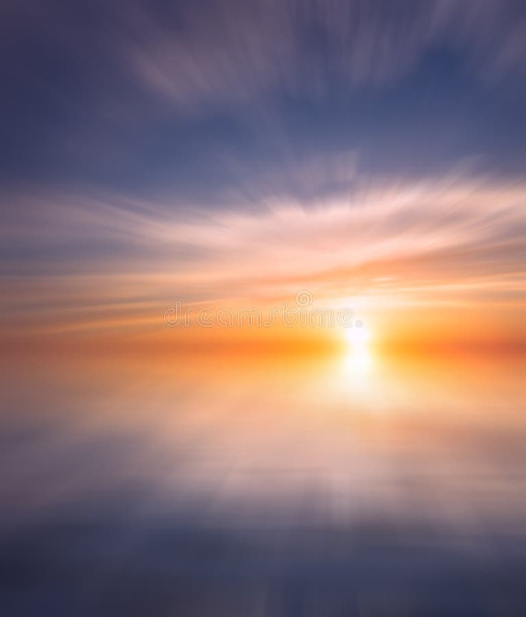 Dawn and the sun s rays stock photo. Image of nature - 30001422