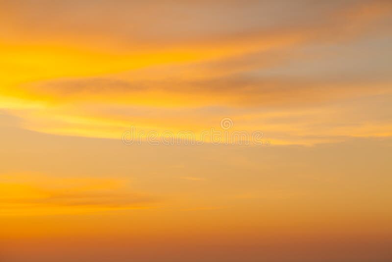 Bright Sunset Sky with Clouds Background Stock Image - Image of outdoor ...