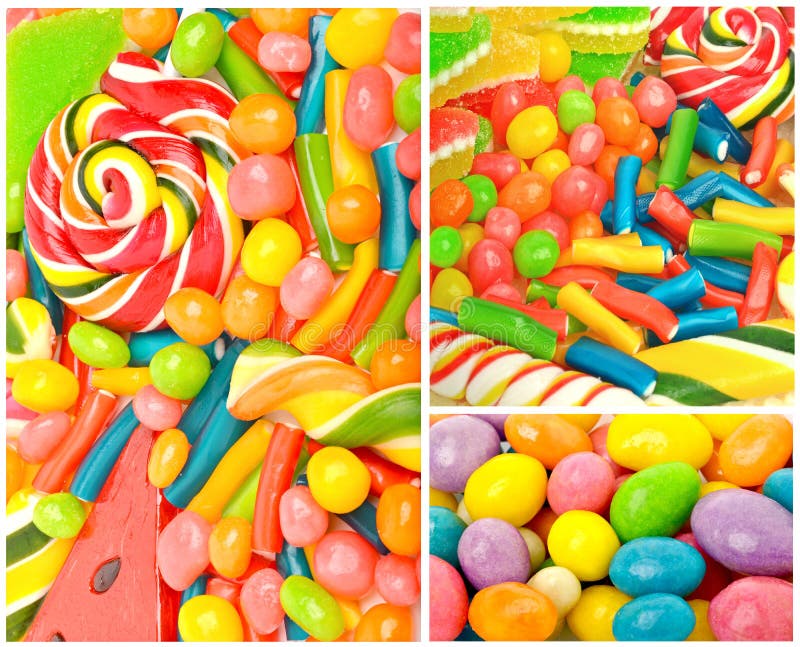 Bright Sweets, Candies and Jelly Sweets Stock Photo - Image of lollipop ...