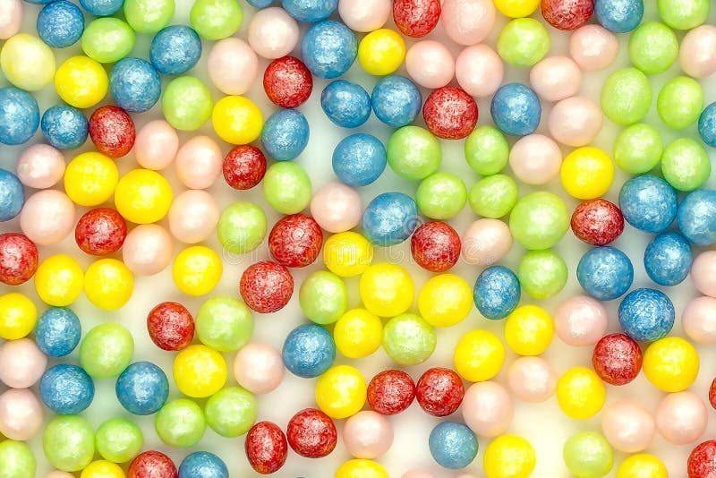 Bright Sweets Round Beads for Your Design Stock Photo - Image of party ...