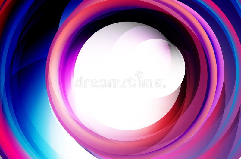 Bright Swirl Motion Abstract Background Stock Vector - Illustration of ...