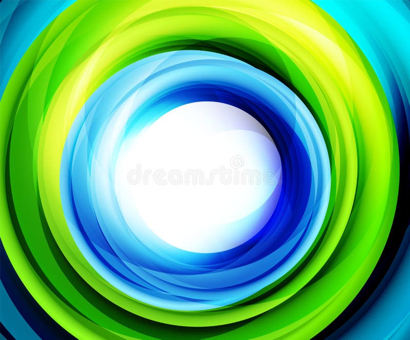 Bright Swirl Motion Abstract Background Stock Vector - Illustration of ...