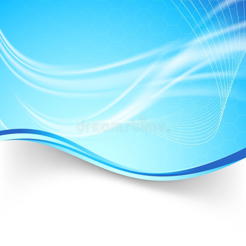 Bright Swoosh Air Lines Folder Background Stock Vector - Illustration ...