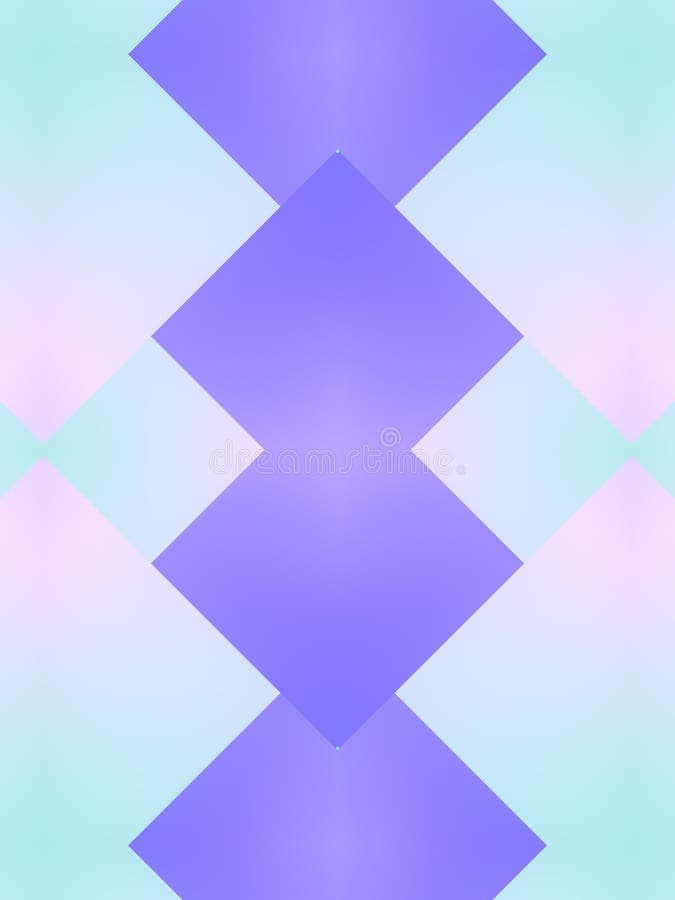 Bright Symmetrical Geometric Background. 3d Rendering Digital ...