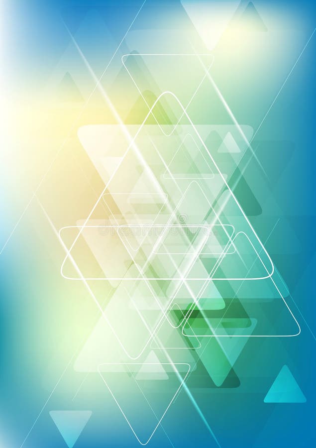 Bright Tech Corporate Abstract Background Stock Vector - Illustration ...