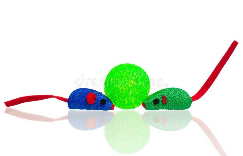 Bright toy mice stock image. Image of textile, decoration - 78065707
