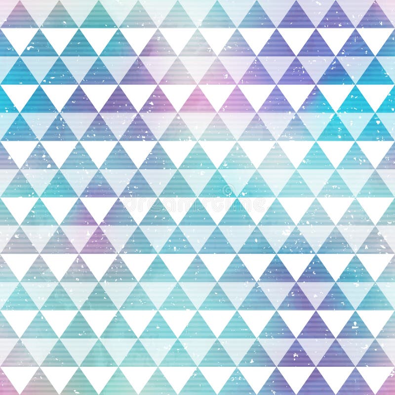 Bright Triangles. Seamless Pattern Stock Vector - Illustration of ...