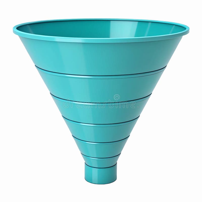 Bright Turquoise Funnel for Pouring and Measuring Liquids in Kitchen or ...