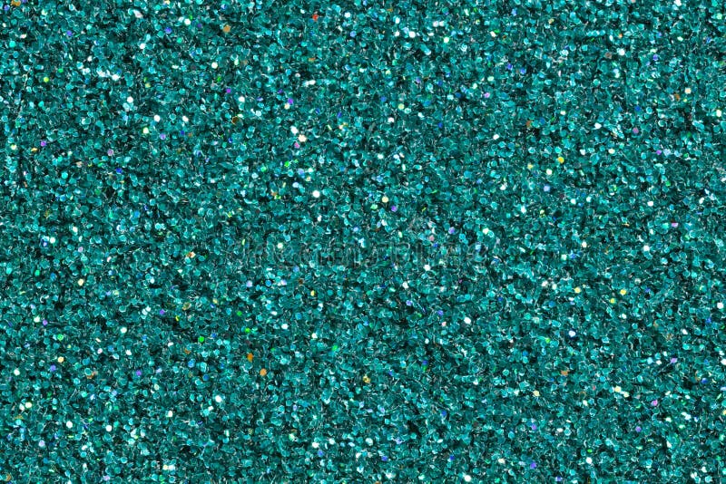 Bright Turquoise Shining Abstract Background with Glitter. Stock Image ...