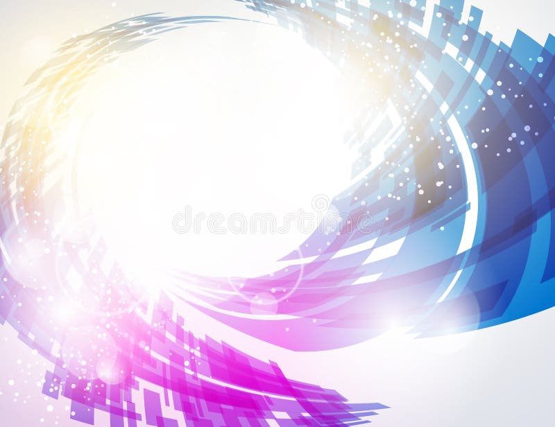 Abstract Path Technology Background Stock Vector - Illustration of ...