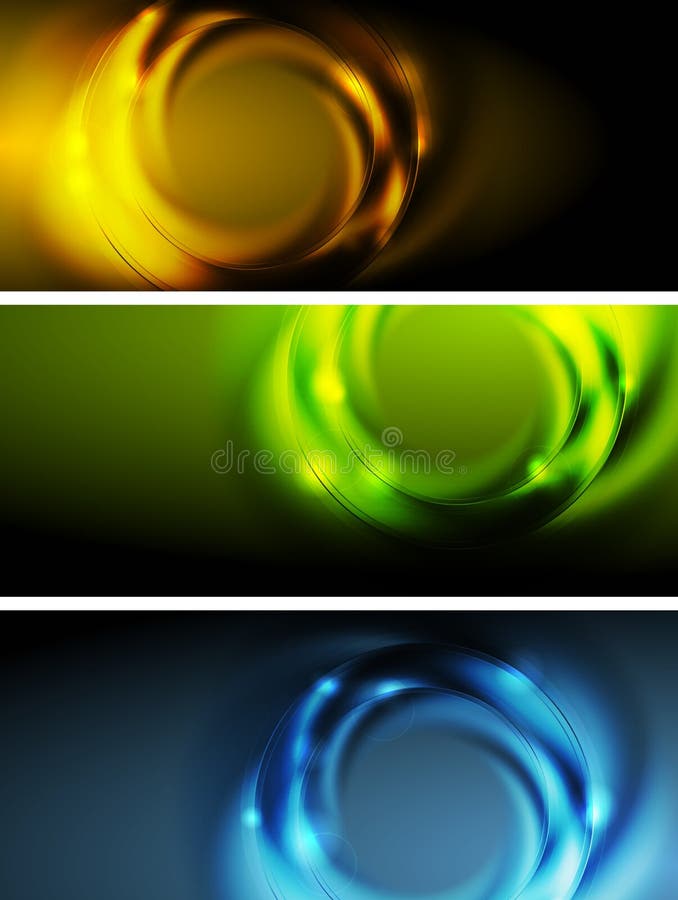 Bright Vector Banners Collection Stock Vector - Illustration of element ...