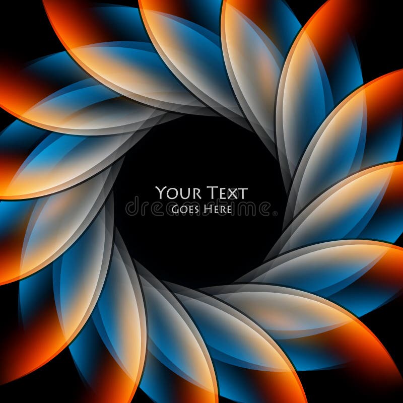 Bright vector design stock vector. Illustration of overlap - 122291559