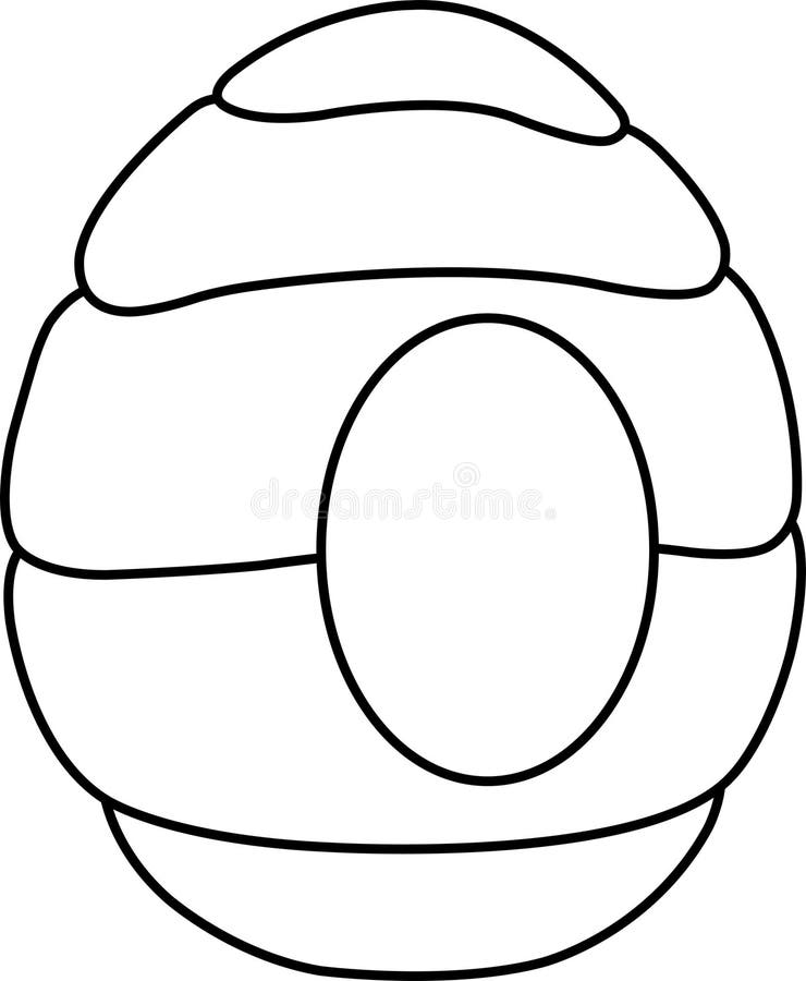 Bright Vector Illustration of a Bee Hive, a Bee House, a Honey Apiary ...