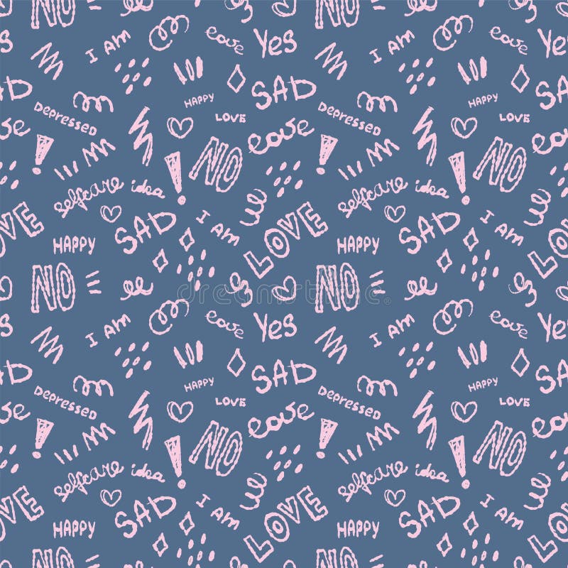 Bright Vector Illustration with Doodles and Text Stock Vector ...