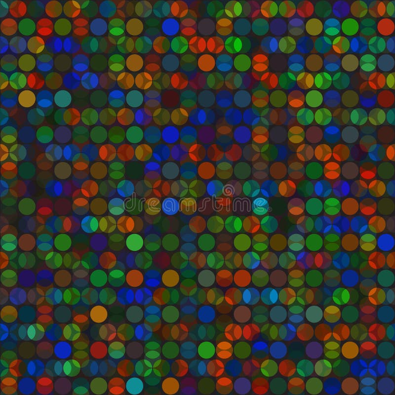 Vivid Vector Seamless Pattern Stock Vector - Illustration of futuristic ...