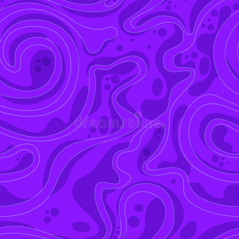 Bright Vector Texture of Violet Color from Smooth Rounded Shapes of ...