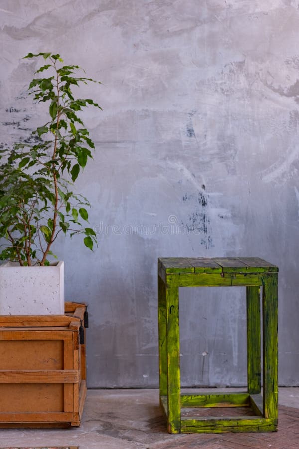 Bright Vintage Loft Retro Interior Stock Image - Image of apartment ...