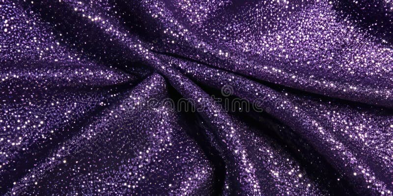 A Bright Violet Glitter Texture that Sparkles with Vivid, Rich Light ...