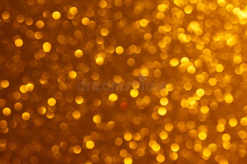 Warm Bright Golden Lights Bokeh Stock Image - Image of golden, bokeh ...
