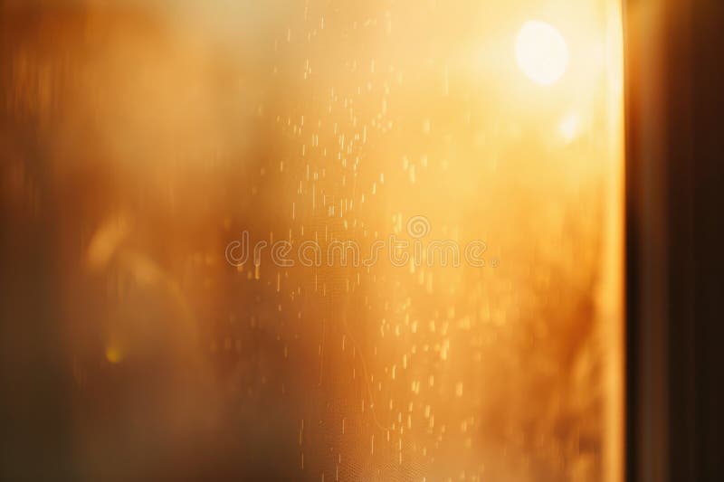 A Bright and Warm View from Inside a Building, Showcasing a Window with ...