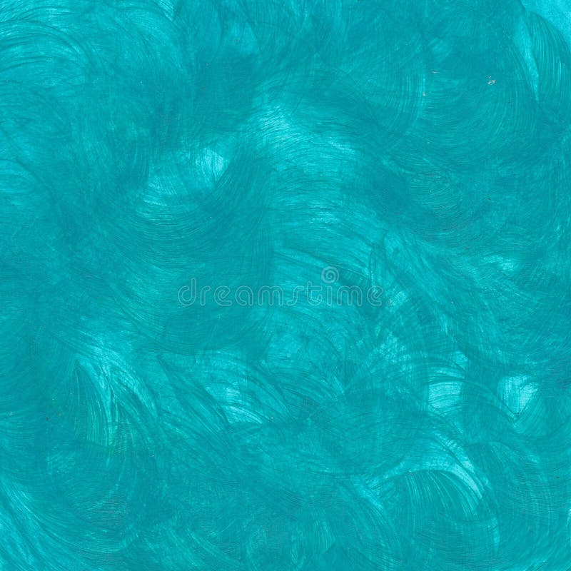 Bright Turquoise Abstract Watercolor Textured Backround. Template for ...