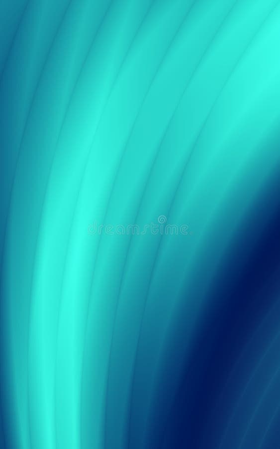 Bright Wave Turquoise Pattern Abstract Background Stock Illustration ...