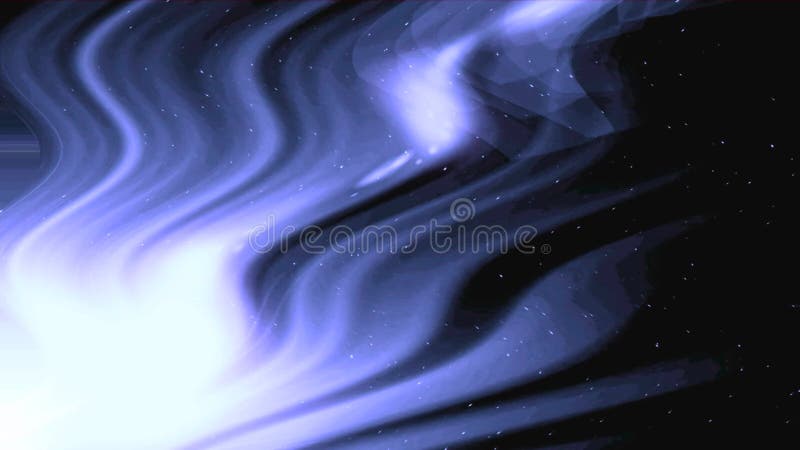 Bright Wavy Rays of Pink Light Coming Out of the Left Side on a Black ...