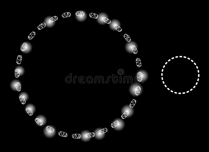 Circle area equation stock illustration. Illustration of calculate ...
