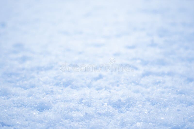 Bright White Blue Light Snow Macro Winter Texture Stock Image - Image ...