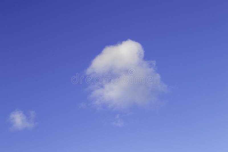 Bright White Clouds on Blue Sky. Beautiful Background Stock Photo ...