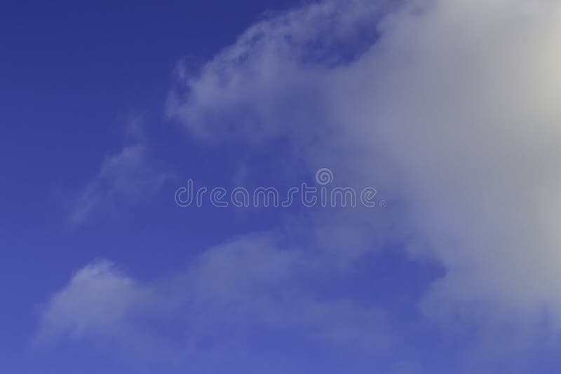 Bright White Clouds on Blue Sky. Beautiful Background Stock Photo ...