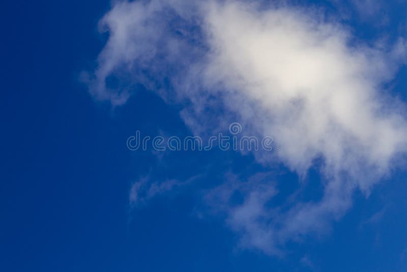 Bright White Clouds on Blue Sky. Beautiful Background Stock Photo ...