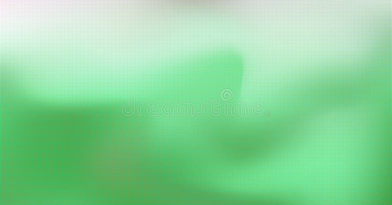 Bright White and Green Mesh Gradient with Halftone Stock Illustration ...