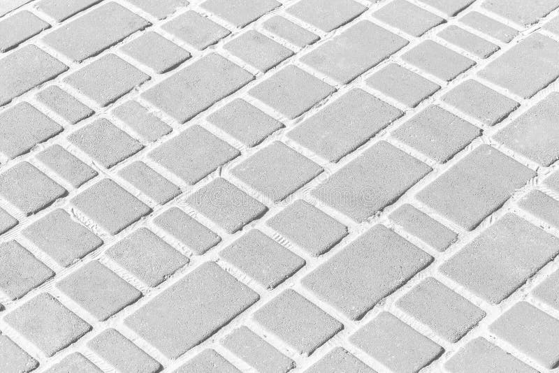 Bright White Light Stone Paving Slabs Floor Tile Urban Texture Street ...