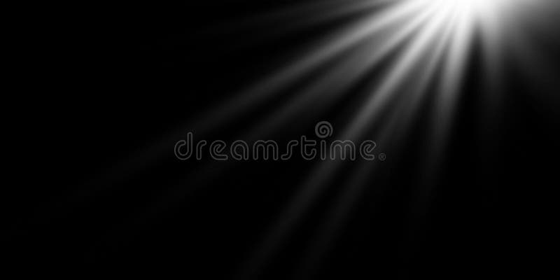 Bright White Rays of Light and Sun, Spotlights, Lighting Stock ...