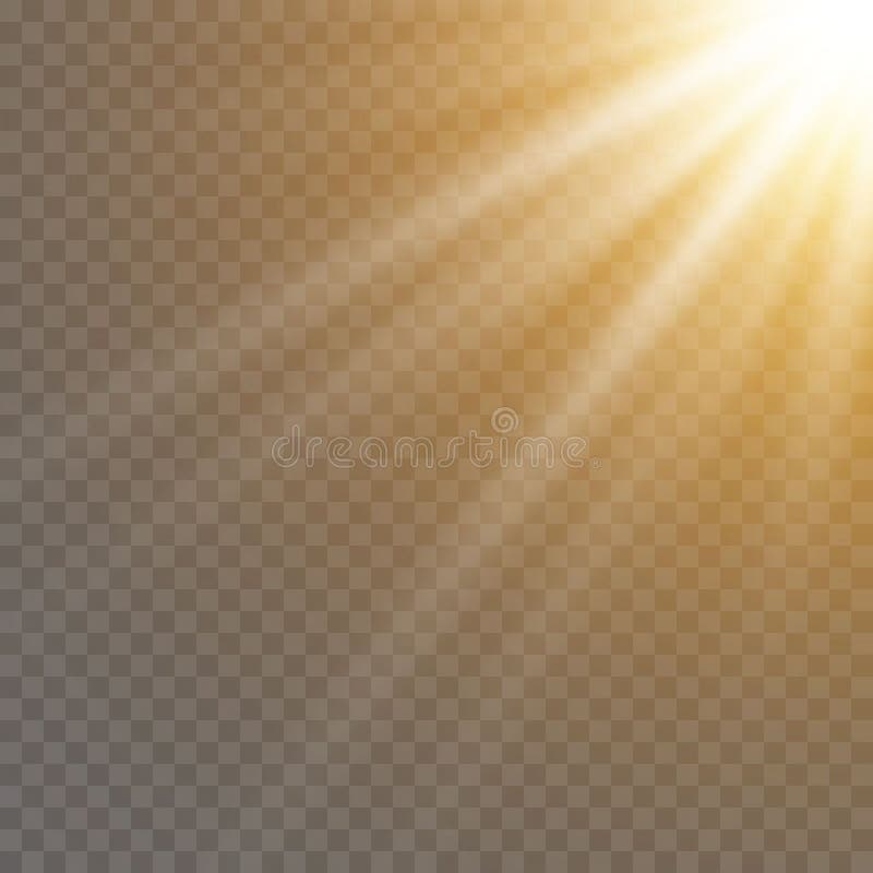 Bright White Rays of Light and Sun, Spotlights, Lighting Stock ...