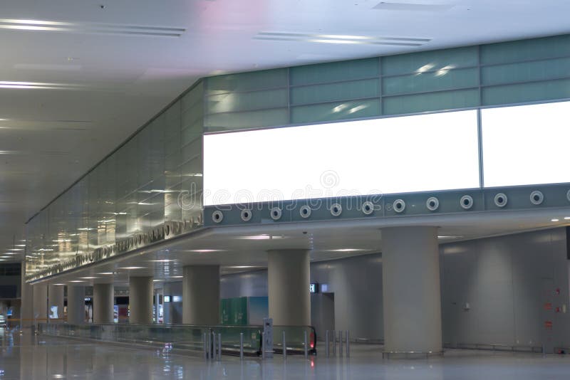 Bright White Screen Inside a Building. Copy Space Stock Photo - Image ...