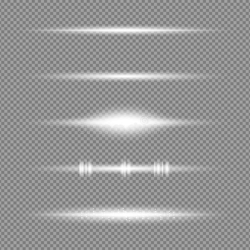 Bright White Straight Line Effect Background Stock Illustration ...