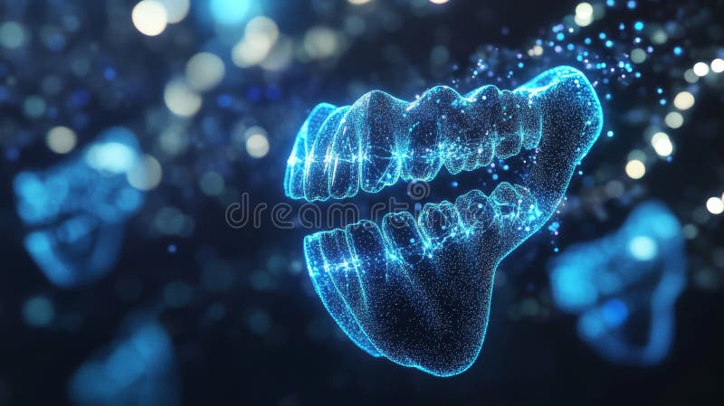 Bright White Teeth High Contrast Abstract Background Stock Photos ...