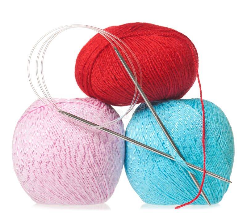 Bright woolen threads stock image. Image of background - 79784301