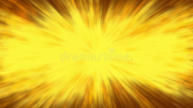 Bright Yellow Abstract Background with Rays Radiating in Different ...
