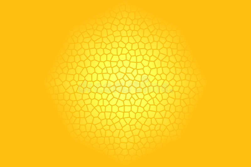 Yellow Background for Text with a Pattern Inside Stock Illustration ...